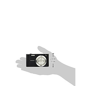 Sony Cyber-Shot DSC-W800 Digital Camera (Black)
