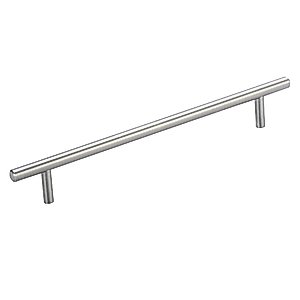 Richelieu Hardware BP2102192170 Piacenza Collection 7 9/16-inch (192 mm) Center-to-Center Stainless Steel Modern Cabinet and Drawer Pull Handle for Kitchen, Bathroom, and Furniture