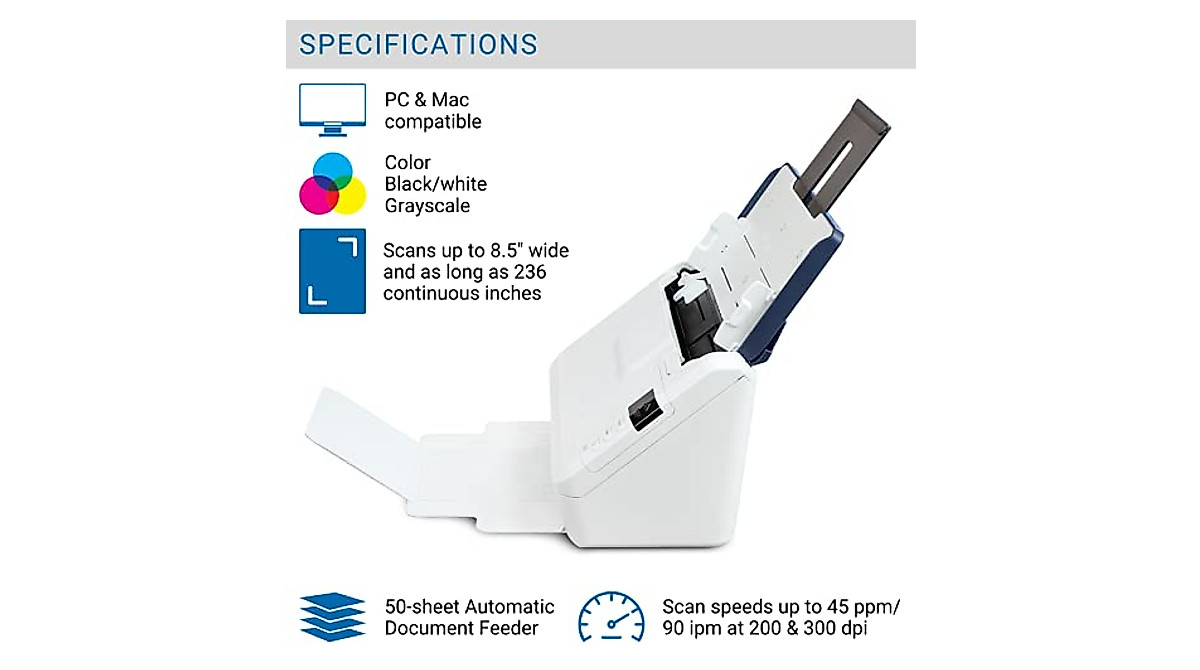 Xerox D35 Scanner: Speed Up Scanning with 45 PPM ADF