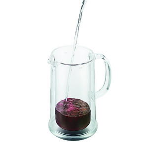 BODUM 1608-10 Thermia Double Wall Coffee and Tea Press, 12.6 x 17.9 x 23.8 cm,Transparent