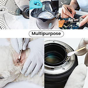 PINGMIC 400PC (800 Tips) Long Cotton Swab, 6 Inch Cotton Swab Without Barbs - Cotton Swabs with Wooden Sticks, Long Cotton Swabs for Gun Cleaning Machinery Pets Makeup. Bamboo Stick with Storage Box