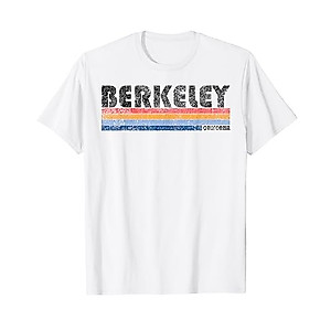 Vintage 1980s Style Berkeley, California T-Shirt