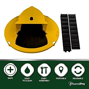 Bucket Mouse Trap | Bucket Trap for Mice and Rats | Multi Catch | Auto Reset 5 Gallon Bucket Mouse Trap | Mouse Traps Bucket for Indoor and Outdoor Use | Reusable Bucket Mouse Trap Lid