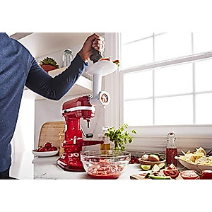 KitchenAid Attachment Food Grinder Accessory, One Size, White