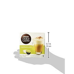 NESCAFÃƒâ€° Dolce Gusto Coffee Capsules Cappuccino, 16 Count (Pack of 3)