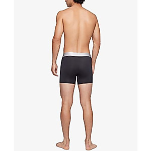Calvin Klein Men's Reconsidered Steel Micro 3-Pack Boxer Brief, Black, Black, Black, Large