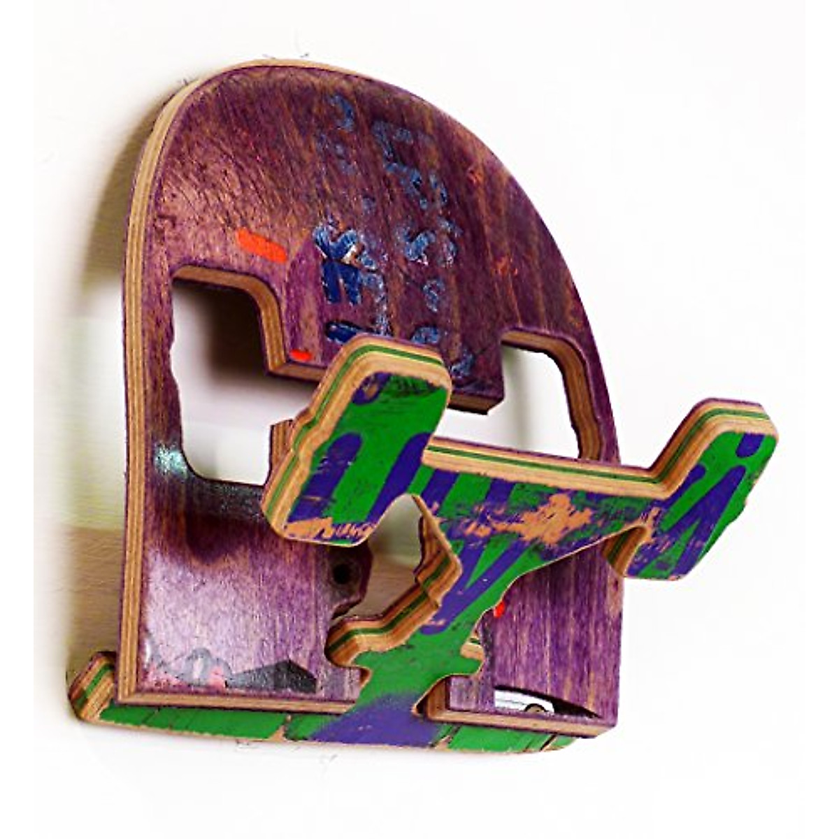 Deckstool Recycled Skateboard Coat Hook - (1) Single