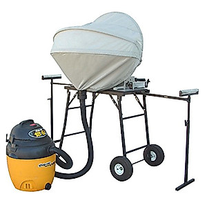 Rousseau 5000 Dust Solution for Miter Saws, Silver