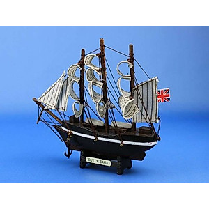 Hampton Nautical Cutty Sark Tall Ship, 7",Brown