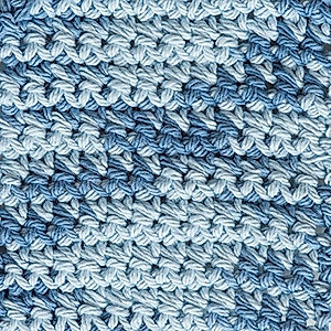 Lily Sugar 'N Cream Yarn, 2 Ounce, Faded Denim