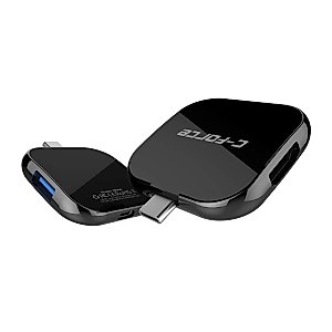 C-Force CF008 USB-C to HDMI Digital AV Multiport Hub USB-C USB3.1 Adapter PD Charger Compatible for Nintendo Switch Portable 1080p HDMI Dock Compatible for MacBook Pro 2017 iPad Pro 2018 and More