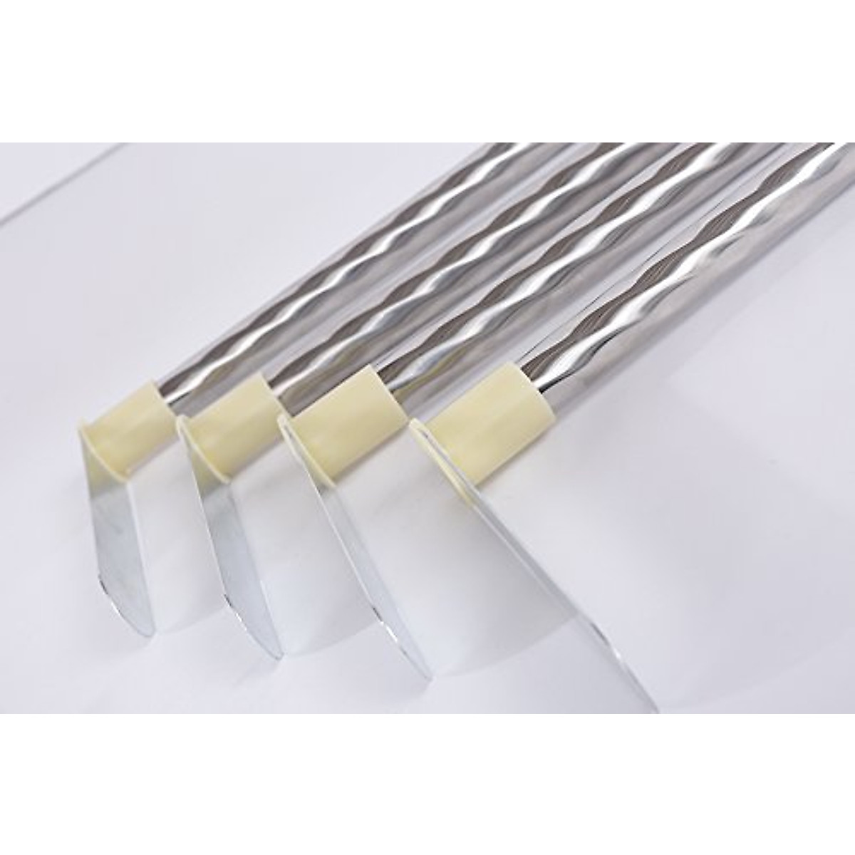 Stainless Steel Canopy Bed Frame, Four Corners, Queen Size