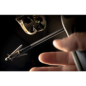 NEW ARCHERY PRODUCTS Killzone Maxx 2 Blade Rear-Deploying 100 Grain Cut-On-Contact Tip Mechanical Broadheads with 2 3/8" Cutting Diameter & Spring-Clip Design - 3 Pack