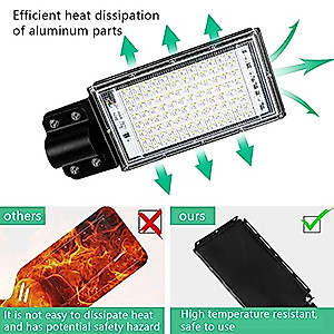 Nirelief Solar Street Light, 100w Led Waterproof Outdoor Security Lamp, Pathway Floodlight, Home Security Lighting for Garden Patio Veranda Yard, Warm White