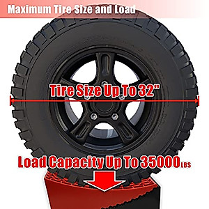 HRIDECYT Camper Levelers for Travel Trailers,No Trimming Required,Faster and Easier Than RV Leveling Blocks,Includes 2 Curved Levelers,2 Wheel Chocks,2 Non-Slip Mats,1 Carry Bag,Up to 35000lbs