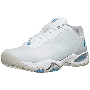 Prince T22.5 White/Blue Wom's 8.0