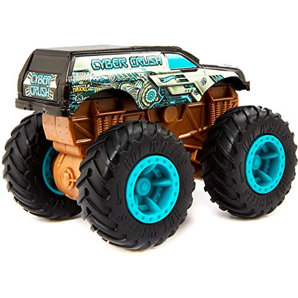 HOT WHEELS MONSTER TRUCKS 1:43 BASH-UPS AST Vehicle