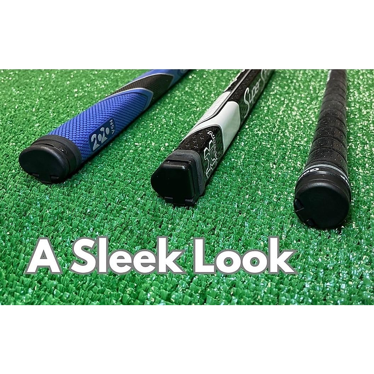 Golf Chipper and Putter Prop Stands – Hinged Putter Stand Cap Keeps Golf Club Shafts Off Ground – Putter Holder by HD Products (Ovesized)