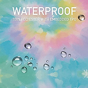 Pencil Pouch Pencil Case Pencil Bag Pen Case Pouch Box Organizer for Teen Girls Boys School Students Women Waterproof Zipper Pouch for Office Supplies Makeup, Boho Tie Dye Art Tie Dye Party Supplies