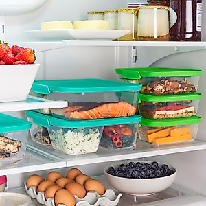 Sistema NEST IT Meal Prep Containers | 870 ml | Airtight Food Storage Containers with Compartments & Lids | BPA-Free | Green | Recyclable with TerraCycle® | 5 Count, White