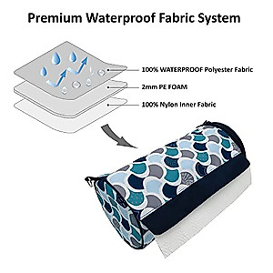 Olve Kitchen Paper Towel Holder Hanging Paper Towel Dispenser Cover for Kitchen, Camping Outdoor (Mint)