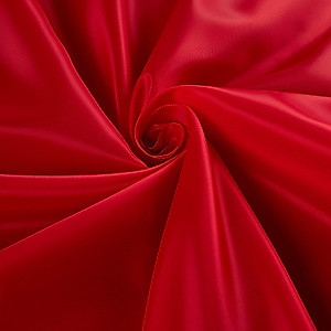 Polyester Lining Red, Fabric by the Yard