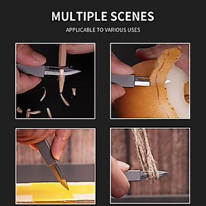 TIKIDESIGN TKK1 Mini Titanim Pocket Knife, EDC Utility Knife with Key Ring, Lockable Folding Knife with D2 Steel Blade, Cool EDC Tool for Camping, Hiking and Outdoor