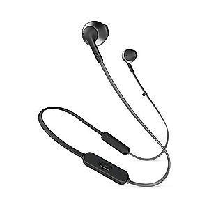 JBL TUNE 205BT - In-Ear Wireless Bluetooth Headphone - Black
