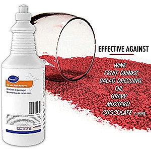 Diversey Red Juice Stain Remover, 32 Oz Bottle, 6 Bottles/carton