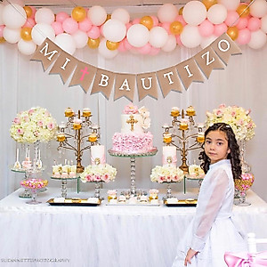 Mi Bautizo Banner - Mi Bautizo Decorations, Girl Baptism Banner, Christening Burlap Banner, Spanish Baptism, Baby Dedication, Mi Bautizo Sign