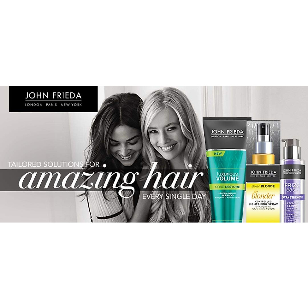 John Frieda Sheer Blonde Colour Renew Tone-Correcting, DUO set Shampoo + Conditioner, 8.45 Ounce, 1 each