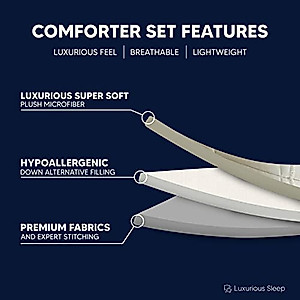 Chic Home 3 Piece Chloe Sherpa Lined Plush Micro Suede Comforter Set, King, Brown