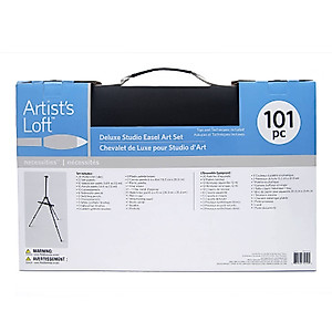 MICHAELS 101 Piece Deluxe Easel Art Set by Artist's Loft™ Necessities™