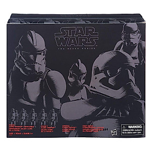 STAR WARS The Black Series 6-Inch Stormtrooper 4-Pack [Amazon Exclusive]