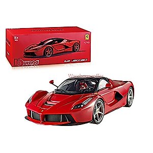 Bburago 1:18 FERRARI Signature Series LAFERRARI Diecast Car Red 18-16901RD