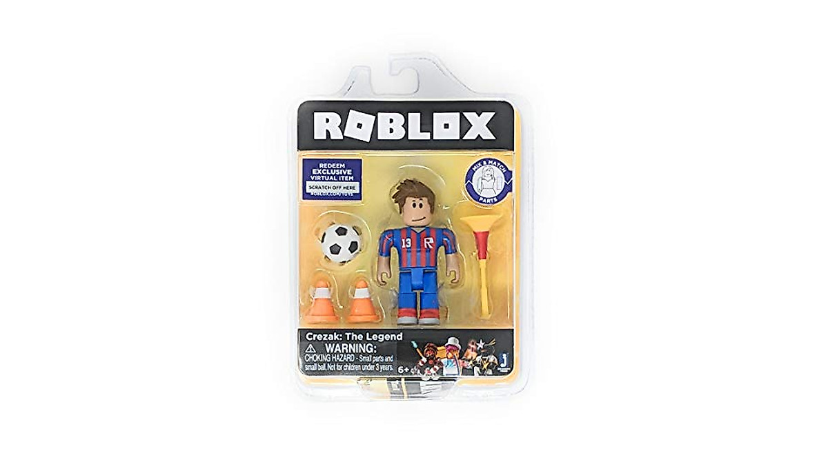 Roblox Gold Collection Crezak Figure Pack with Code