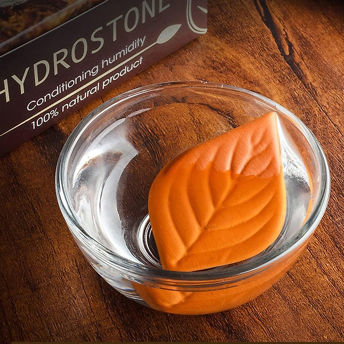 YuanHolumid Sugar Keeper Saver for Keeping Moist Fresh Reusable Leaf Clay Hydrostone Keep Conditioning Humidity Kitchen Gadgets Storage Containers Food Container Sets