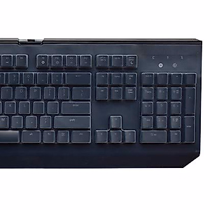 Transparent Clear Silicone Keyboard Cover protectors for Razer BlackWidow Chroma V2 RGB Mechanical Gaming Keyboard