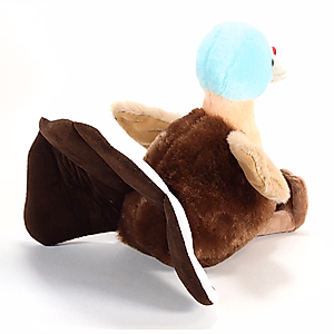 The Petting Zoo Turkey Stuffed Animal Plushie, Gifts for Kids, Wild Onez Wildlife Animals, Turkey Plush Toy 9 inches