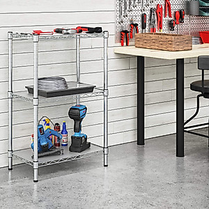 Thirteen Chefs Industrial Shelf Liners 24 x 18 Inch, 5 Pack Set for Wired Shelving Racks, Clear Polypropylene