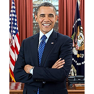 Barack Obama Photograph - Historical Artwork from 2012 - US President Portrait - (5" x 7") - Semi-Gloss