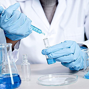 Luer Lock Plastic Syringe, 10ml, Blunt Tip, Measuring Syringe Tools for Measuring, Lip Gloss, Liquid refilling, Dispensing, DIY Crafts, Oil Refilling, Feeding Pets, Scientific Labs, Glue Applicator