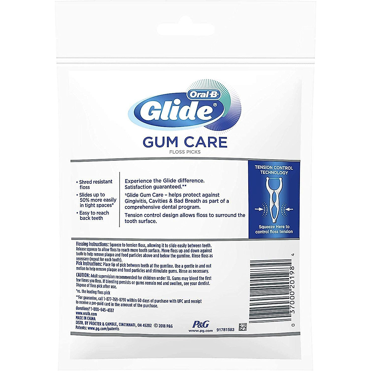 Proctor & Gamble Glide Floss Picks 30ct Size 30ct Crest Glide Floss Picks