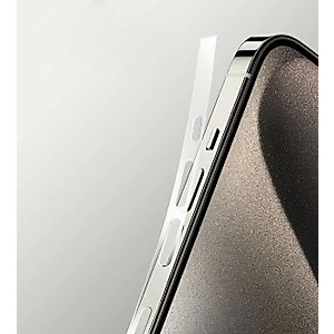 Ultra Thin Transparent Side Film for iPhone 15 Pro Max Frame Protective Guard Film - 3 Packs/TPU Hydrogel