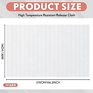 VitalCozy 30 Inch 3 Yard Wide Peel Ply High Temperature Resistant Release Cloth Hand Lay up Release Fabric Compatible with Epoxy Resins and Gel Coats Air Auto Boat Repairs Builds Material