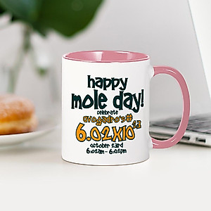 CafePress Happy Mole Day ! Mug Ceramic Coffee Mug, Tea Cup 11 oz