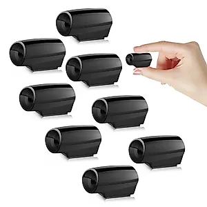 SINGARO 8 Pack Car Deer Whistle Warning for Car Horn Unit, Deer Whistle for Vehicles with Rubber Pads, Car Exterior Accessories, Suitable for Cars, Trucks, Motorcycles