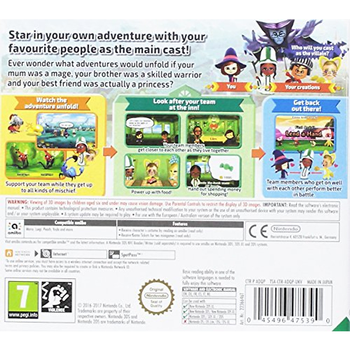 Miitopia (Nintendo 3DS)