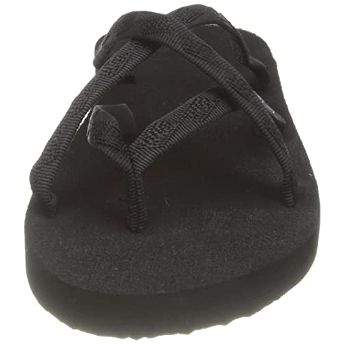 Teva Women's Olowahu Flip-Flop - 9 B(M) US - Mix Black on Black