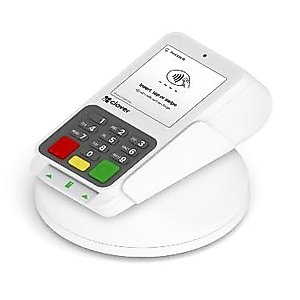 Clover Compact Countertop Terminal with Swivel Stand-Requires Processing Through SwyftPAY Prior to Shipping. Countertop Terminal That Will Ensure Processing for Your Retail Business.